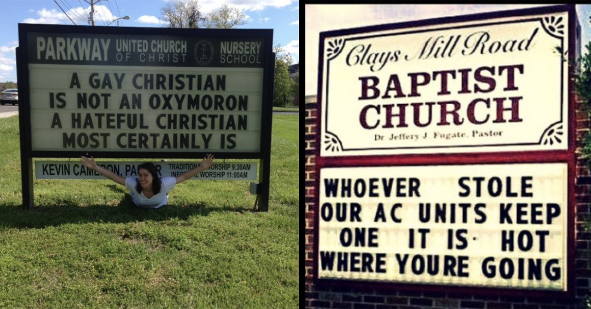 These 40 Church Signs Are So Clever and So Much Fun That They'll Leave ...
