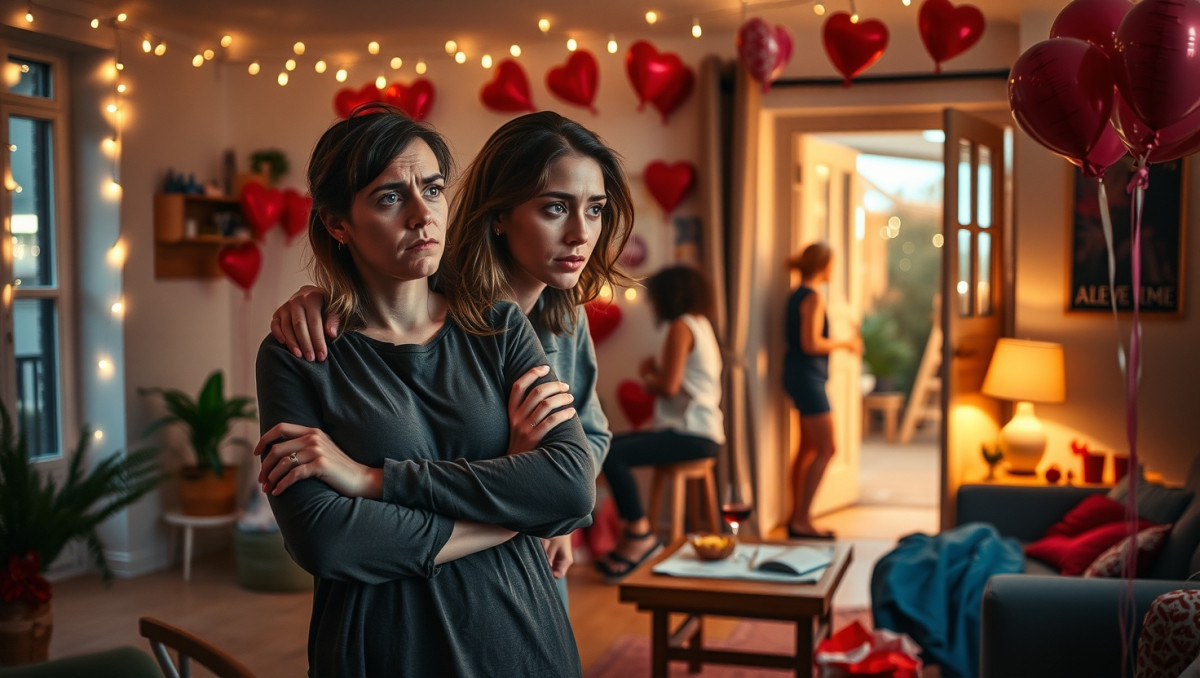 Roommate Drama: Excluded from Valentines Disaster Party - AITA?