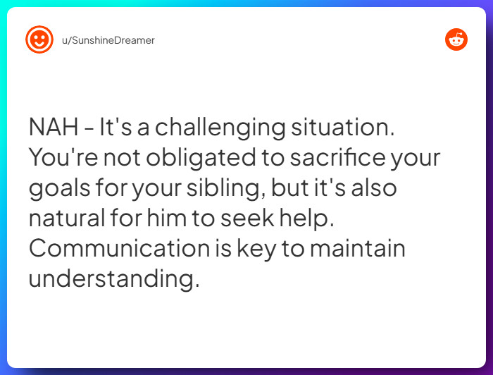 Should I Help My Sibling Financially During Their Crisis?